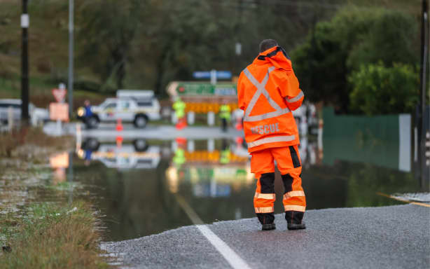 Lifeline highway closes as heavy rain heads east after 700mm downpour ...