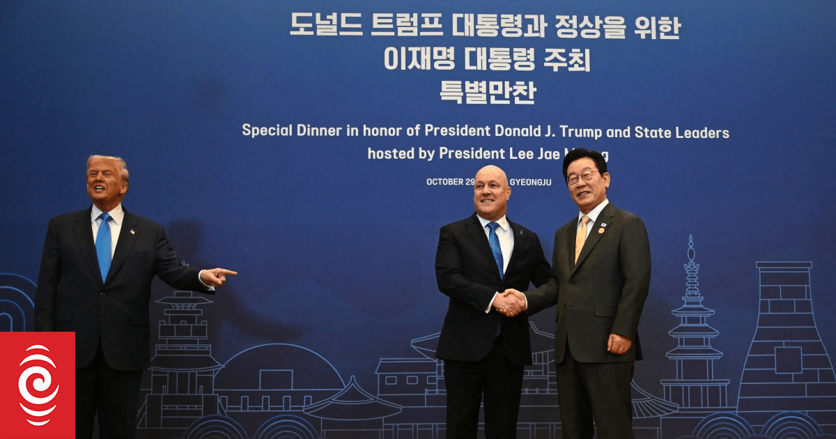 Watch live: Christopher Luxon speaks after meeting South Korea ...
