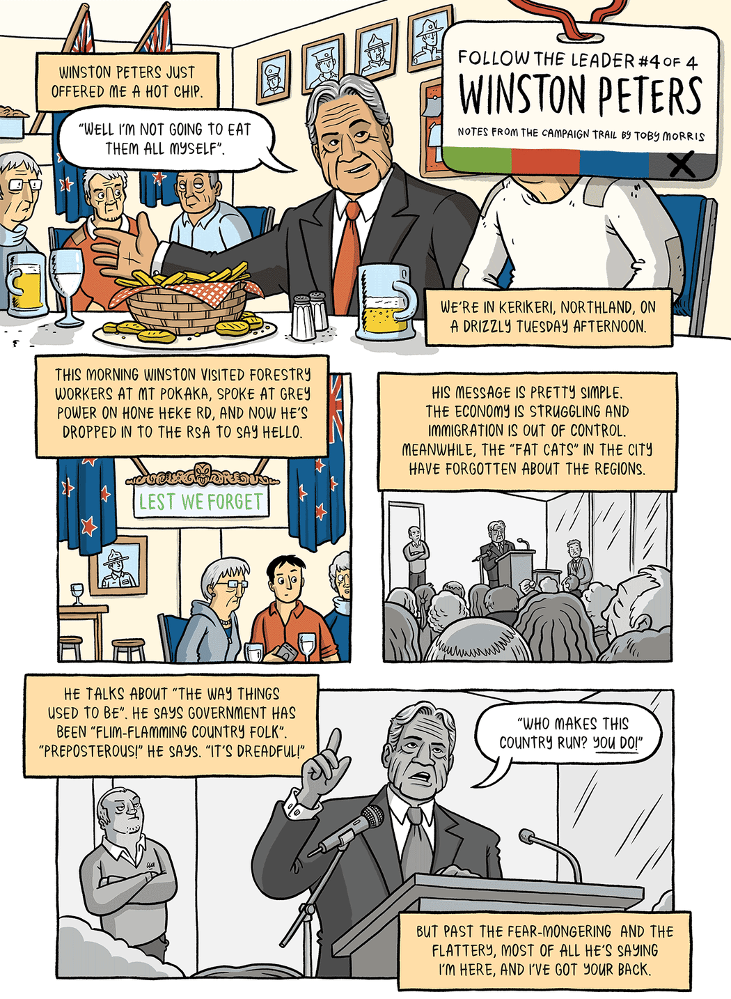 Follow the Leader: Winston Peters - NZ First | RNZ News