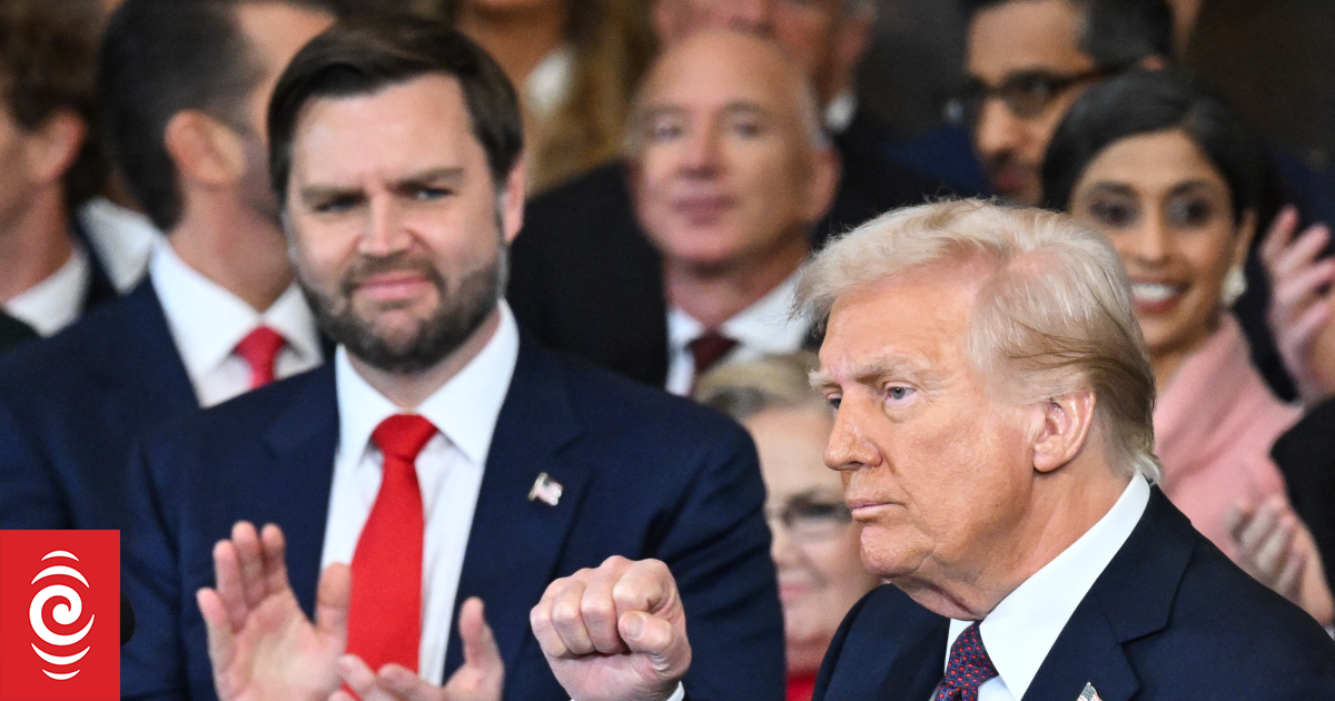 Donald Trump says he was 'saved by God' to rescue America in inauguration speech | RNZ News