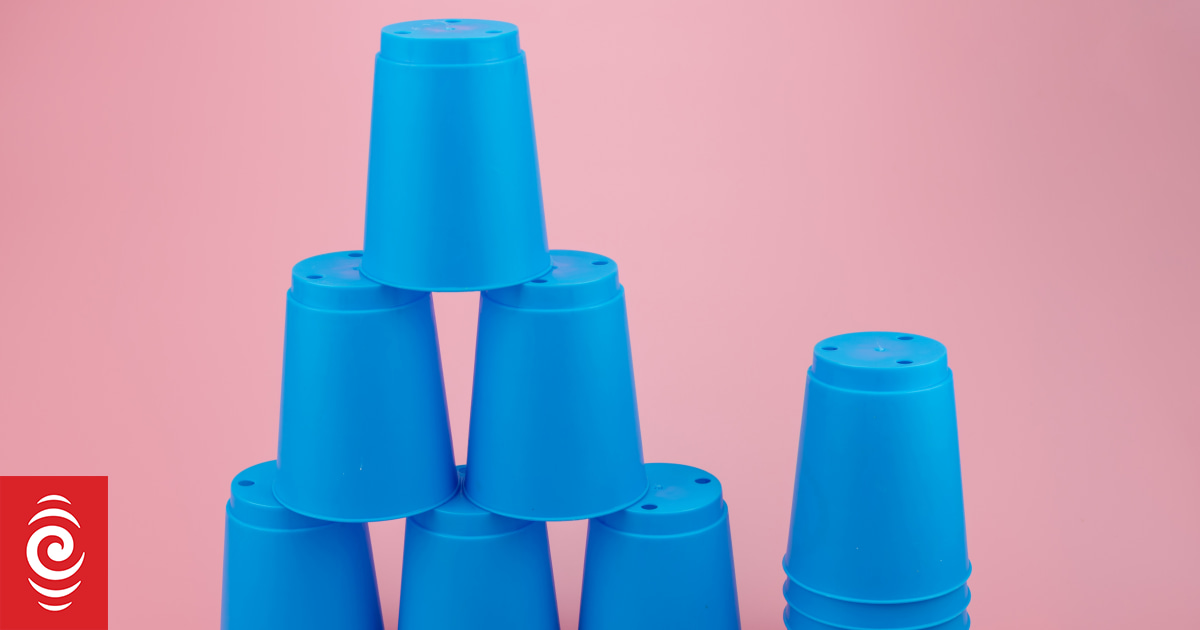 Speed cup stacking record potentially set in weekend competition | RNZ