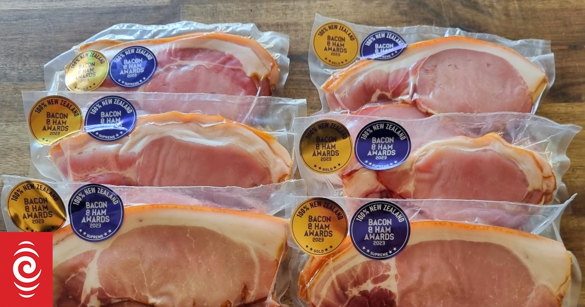 Supreme bacon brings home supreme prize for Hawke's Bay butcher | RNZ