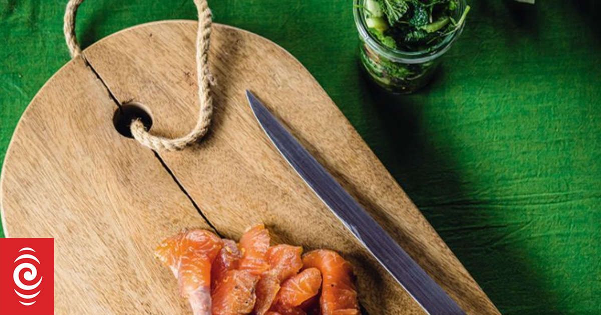 Food: Treacle-cured Salmon with a Cucumber and Herb Salsa | RNZ
