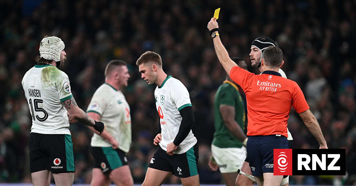Live updates: Springboks beat Ireland in dramatic Dublin test | RNZ