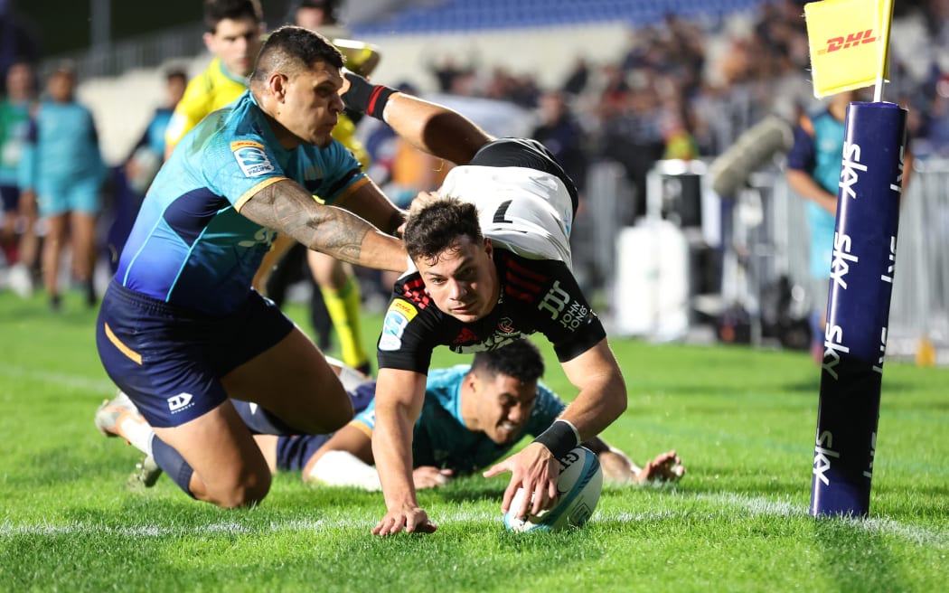 Young Crusaders impress in big win over Moana Pasifika | RNZ News