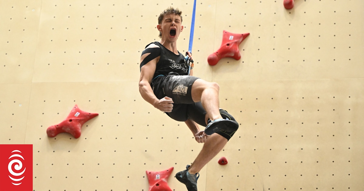 Speed climbers on high after Olympic selection | RNZ News