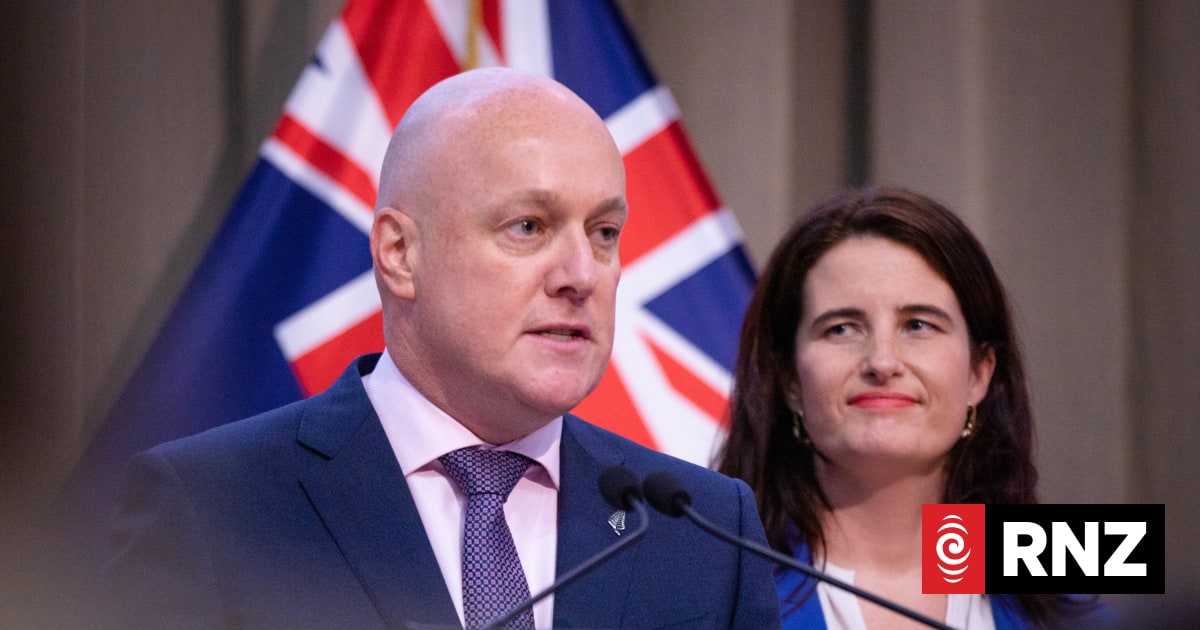 National Party leader Christopher Luxon reveals new caucus lineup | RNZ