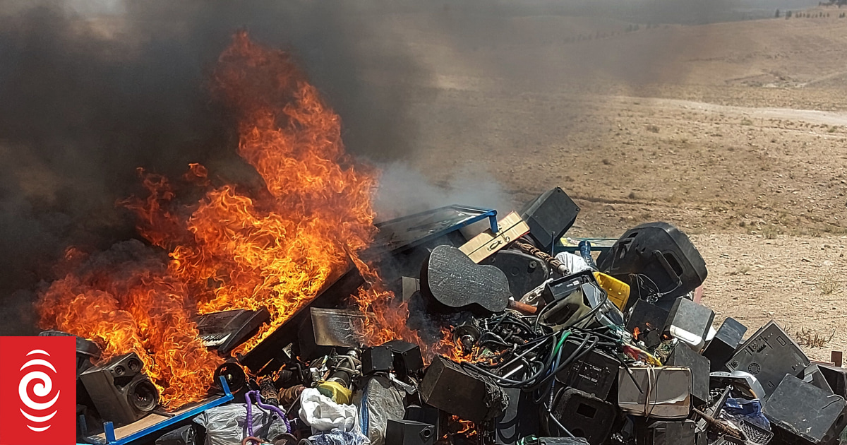 Afghanistan: Taliban burn ‘immoral’ musical instruments | RNZ News