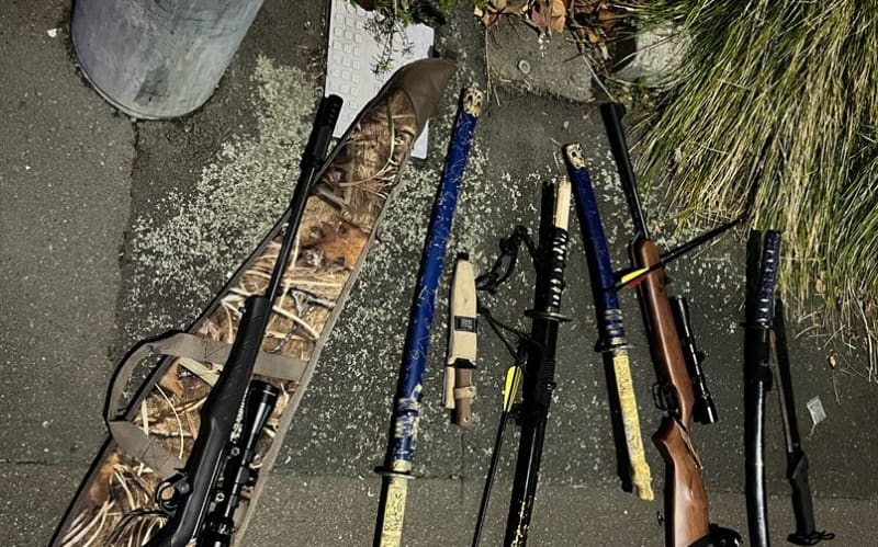 Man found holding a loaded crossbow after a crash in Palmerston North | RNZ