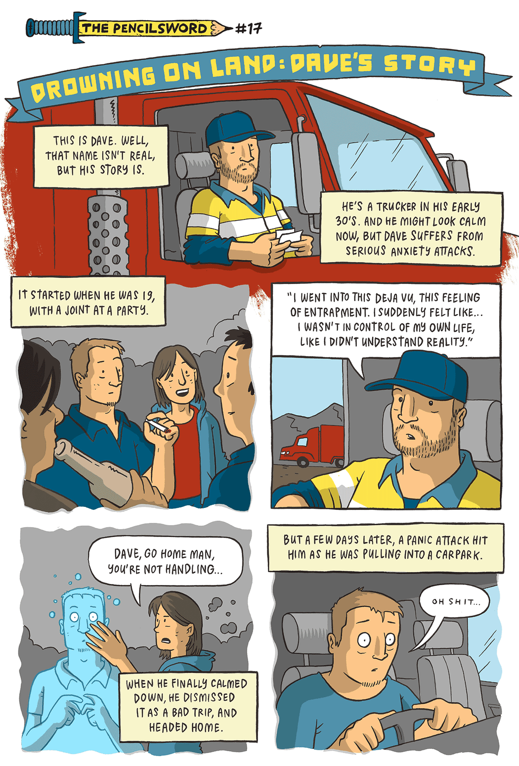 The Pencilsword: Drowning on land | RNZ News