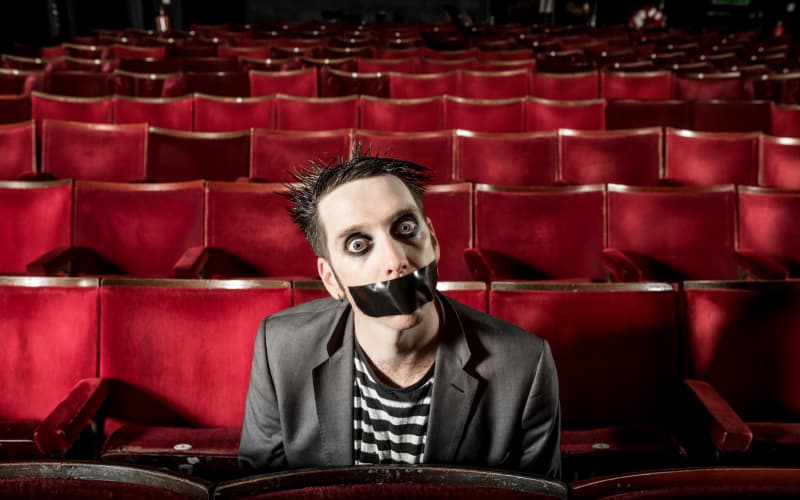 Sam Wills, aka Tape Face, heads back to Christchurch for World Buskers ...