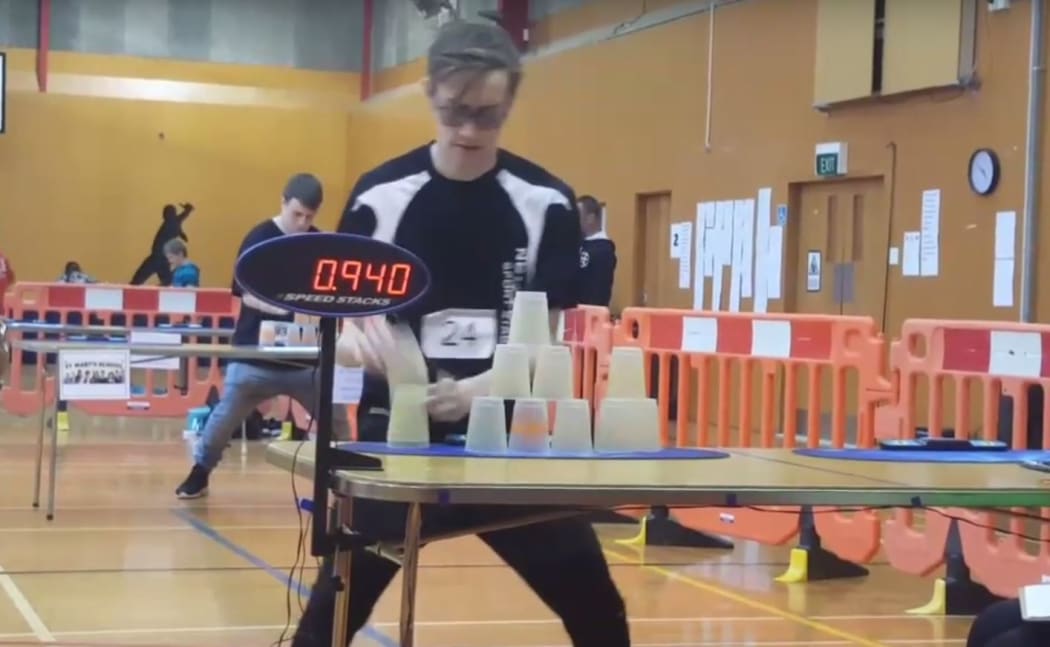 A student documentary about the sport of competitive cup stacking | RNZ