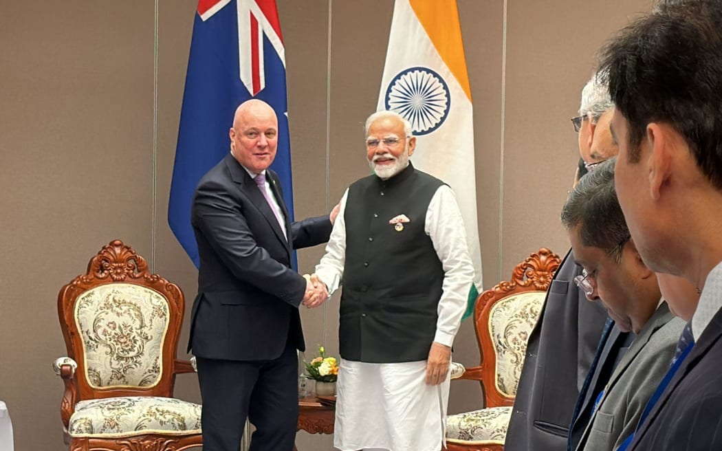 East Asia summit: Luxon upbeat on chances of free trade deal with India | RNZ News