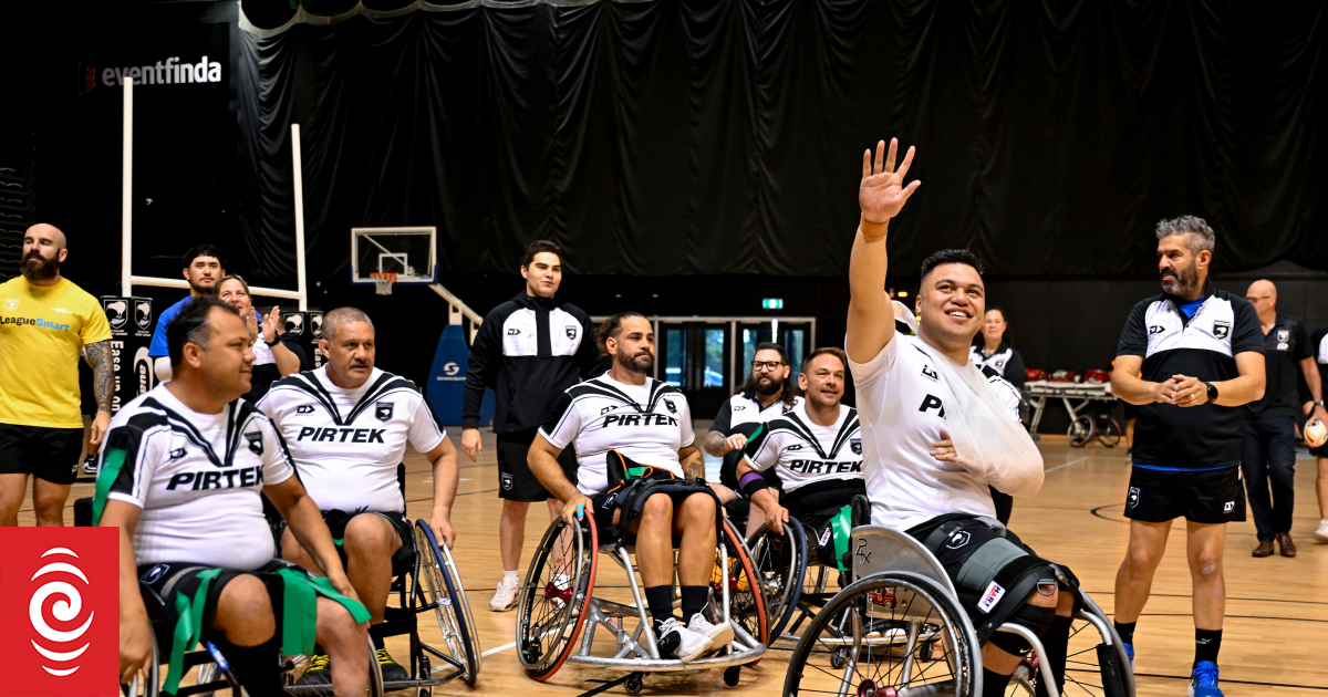 Wheel Kiwis earn berth at Wheelchair Rugby League World Cup | RNZ News