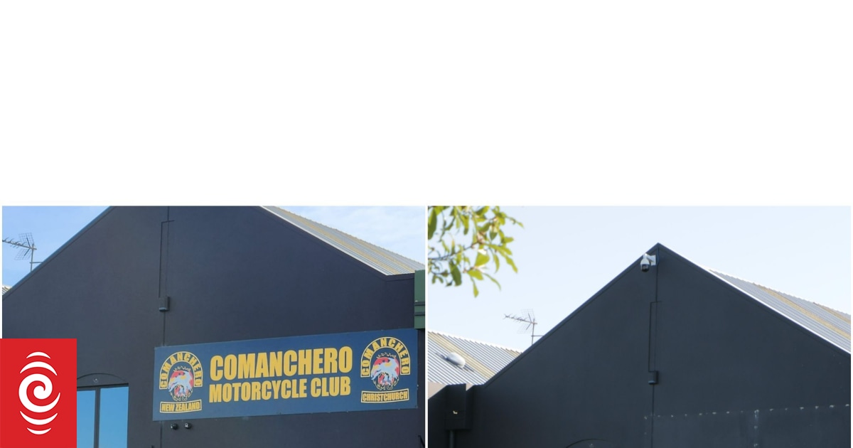 Christchurch Comancheros' gang insignia pulled down from headquarters ...