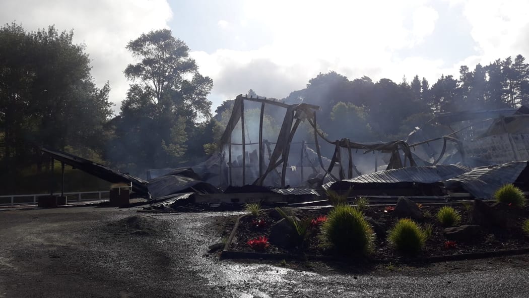 Fire destroys complex, rips heart out of Tangiteroria community | RNZ News