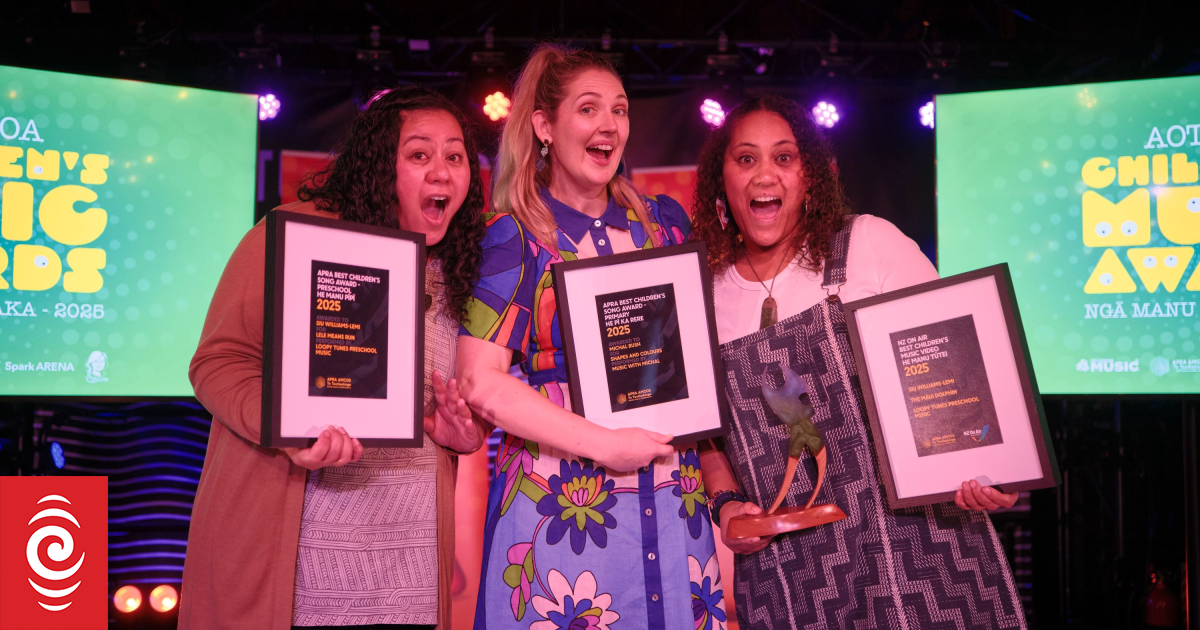Loopy Tunes dominate at Children's Music Awards 2025 | RNZ