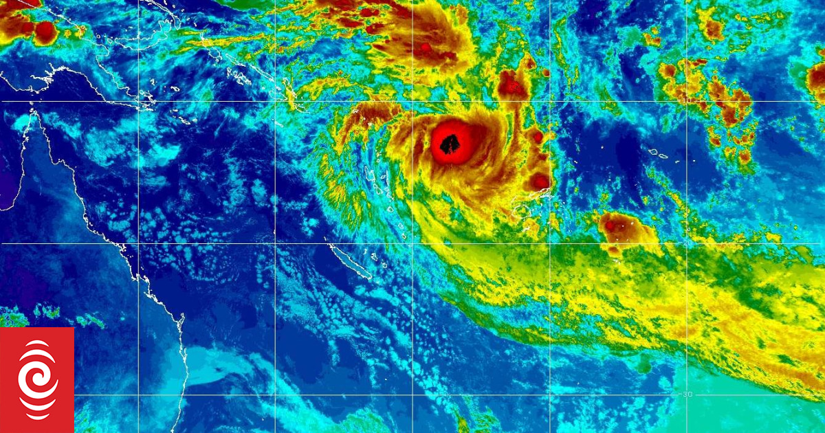 Fiji has its first tropical cyclone for the season, a category-one ...
