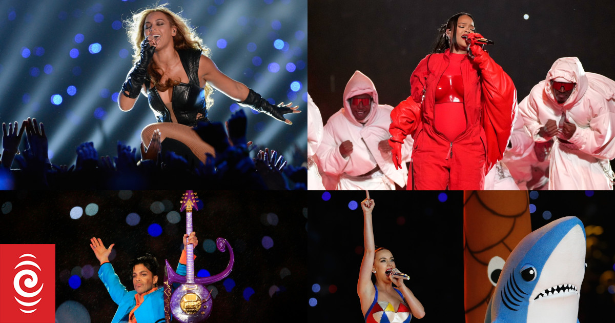 10 great and not-so-great moments in Super Bowl halftime show history ...