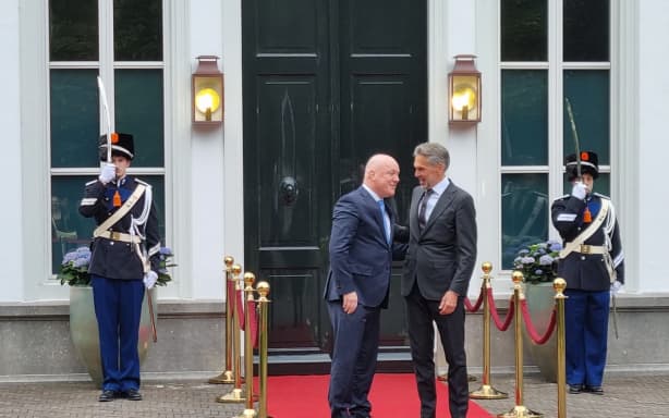 PM Christopher Luxon arrives at NATO summit in the shadow of Trump and ...