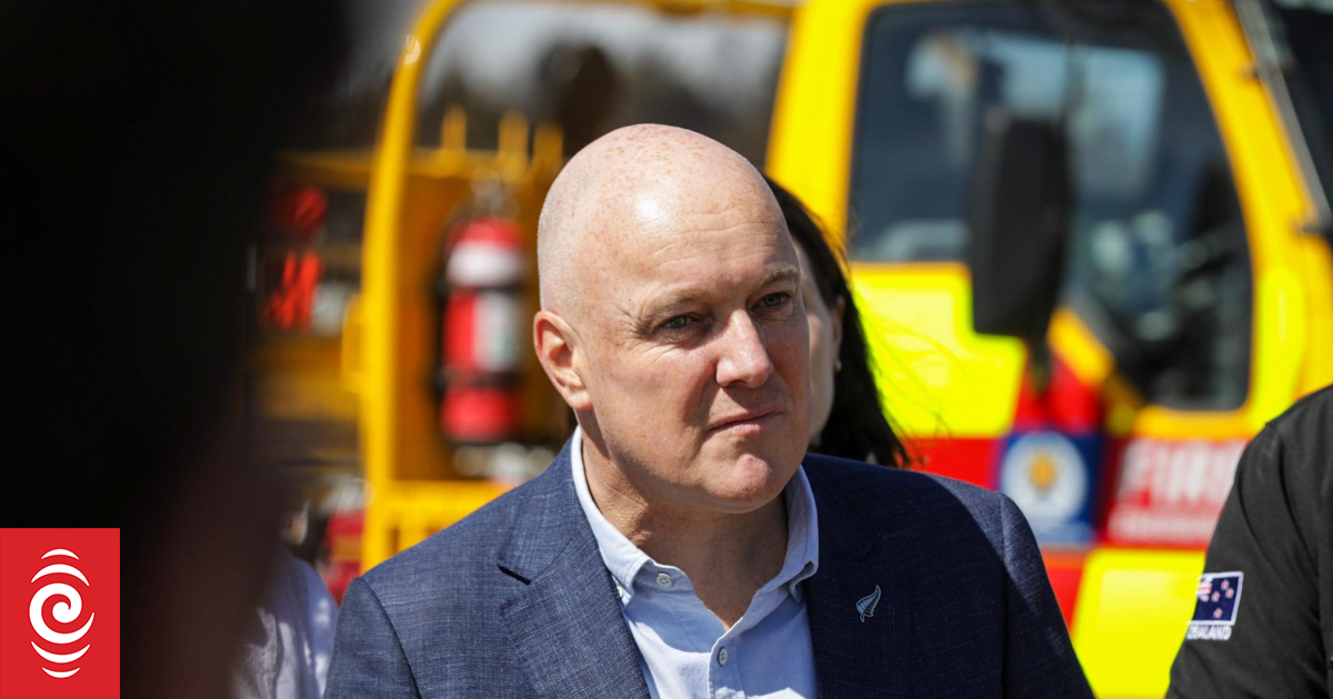 Long-term changes needed to bailouts, natural disaster responses - Christopher Luxon | RNZ News