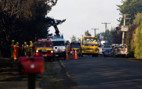 Rolleston fire | A Gallery from News | RNZ