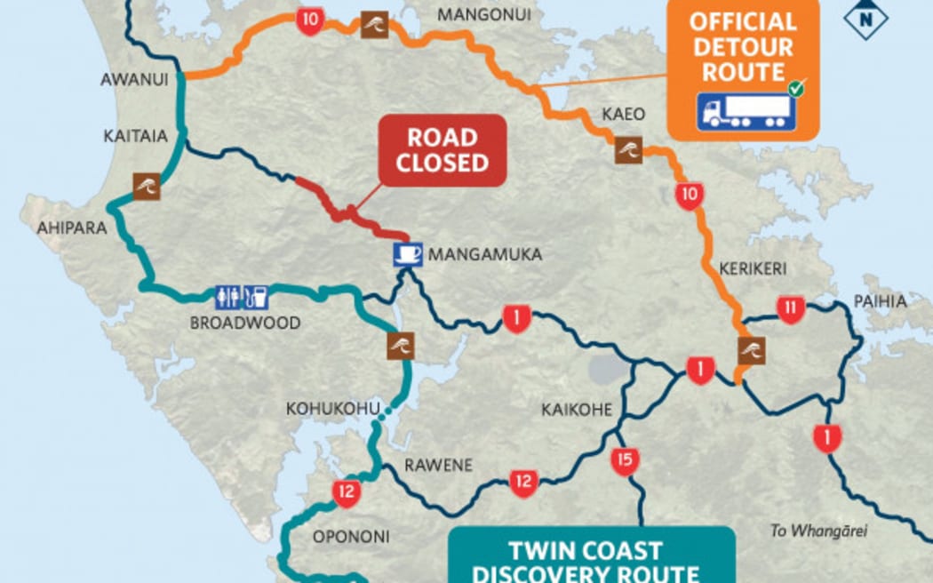 Northland's Mangamuka Gorge road repair a massive job amid more slips ...