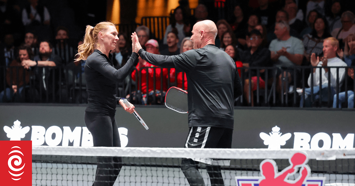 Tennis great Agassi to make pro pickleball debut | RNZ News