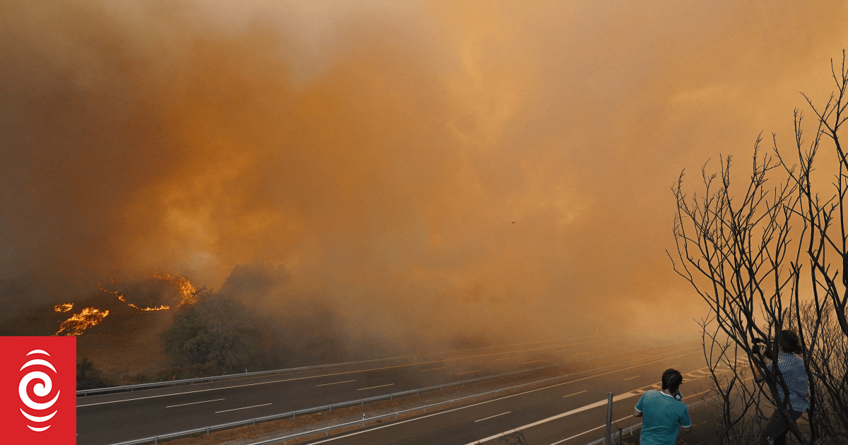 Record Spanish wildfires close part of Camino de Santiago route | RNZ News