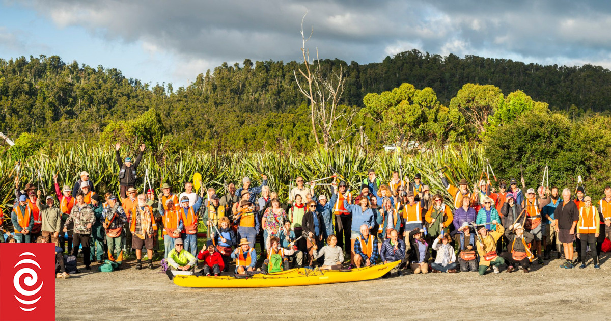 Music, kayaking and food lighten load of those on gorse slashing ...