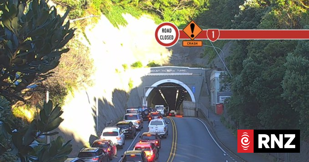 Wellington's Mt Victoria tunnel closed by crash | RNZ News