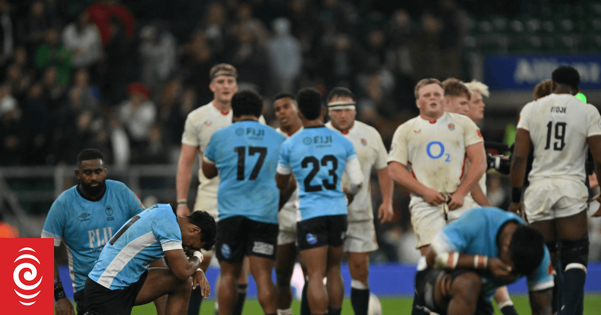Rugby: Fiji defeated by England 38-18 at Twickenham | RNZ News