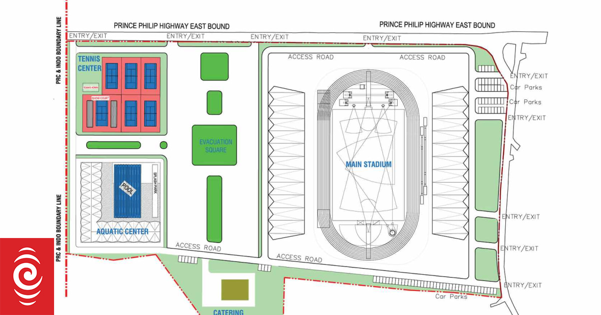 Construction of Solomons national stadium to begin this week | RNZ News