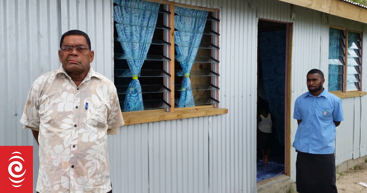 Fiji village building new, stronger homes | RNZ News