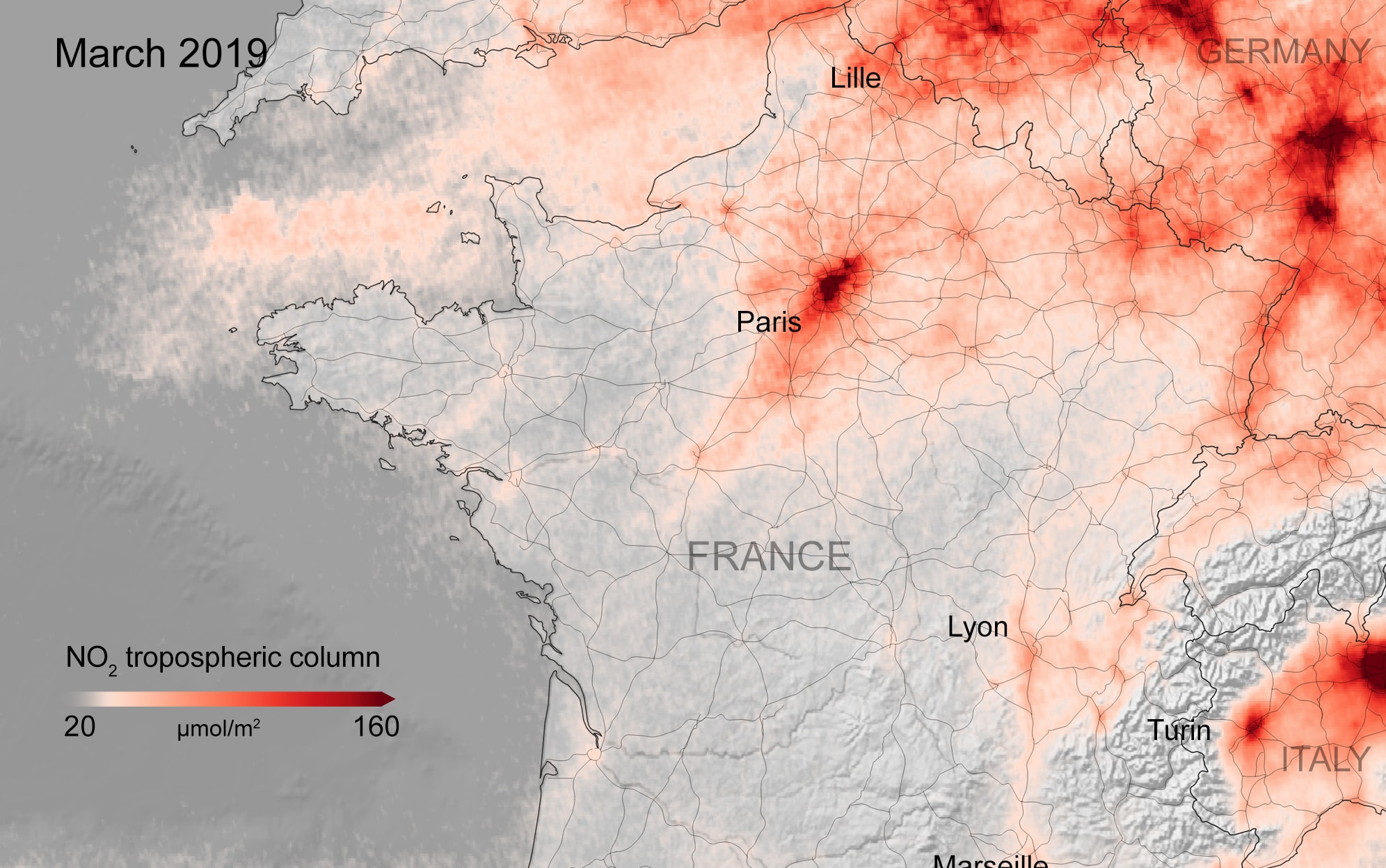 Coronavirus: Lockdowns reduce air pollution over Europe | RNZ News