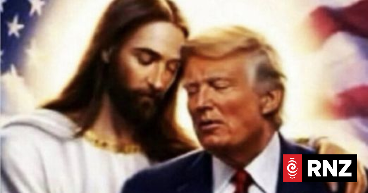 Trump posts image of himself with Jesus as administration's pope ...