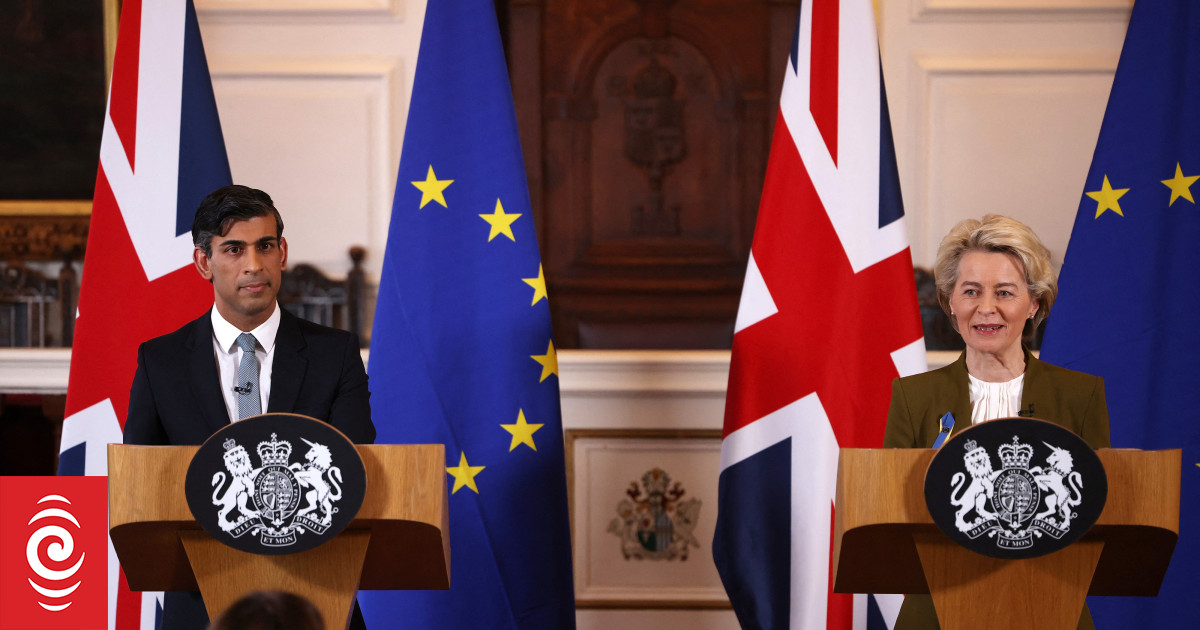 Brexit: UK prime minister Rishi Sunak strikes Northern Ireland deal ...
