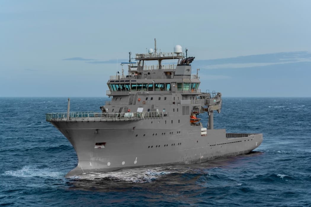 New support vessel purchased for the Navy | RNZ News