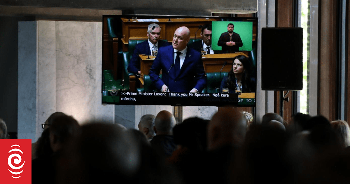 Watch: Christopher Luxon apologises to survivors of abuse in care | RNZ News