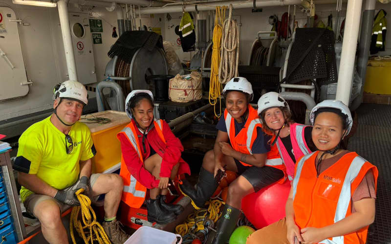Pasifika women aboard the 'Floating University' champion data-driven ...