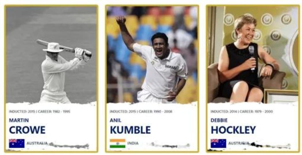 Hall of Fame mistakenly lists NZ cricket greats as Aussies | RNZ News