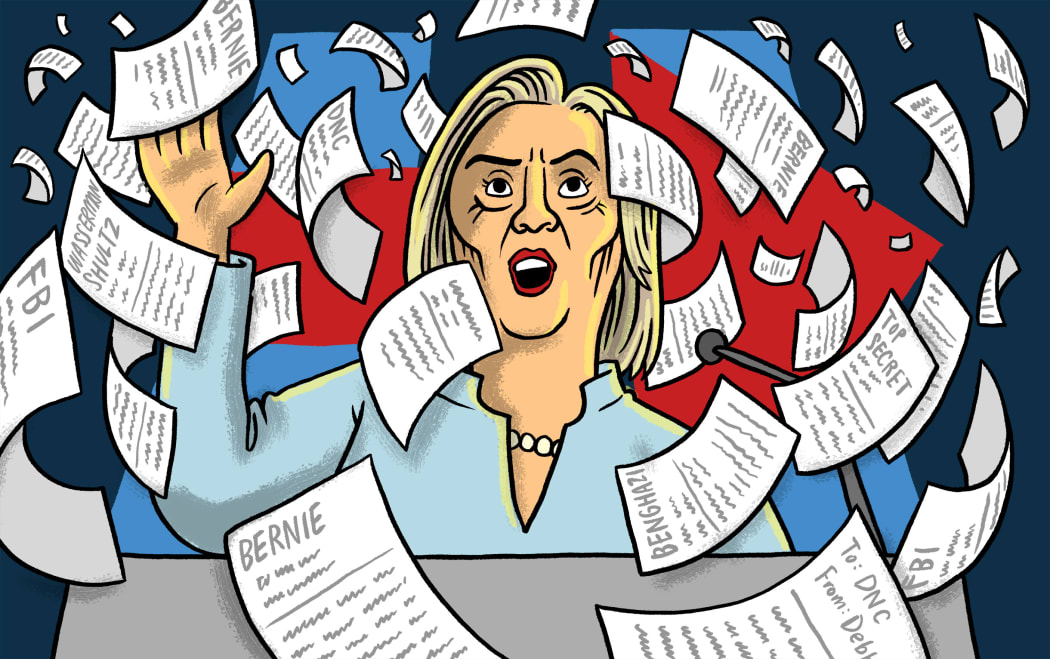 Toby & Toby: Can Clinton paper over the cracks? | RNZ News