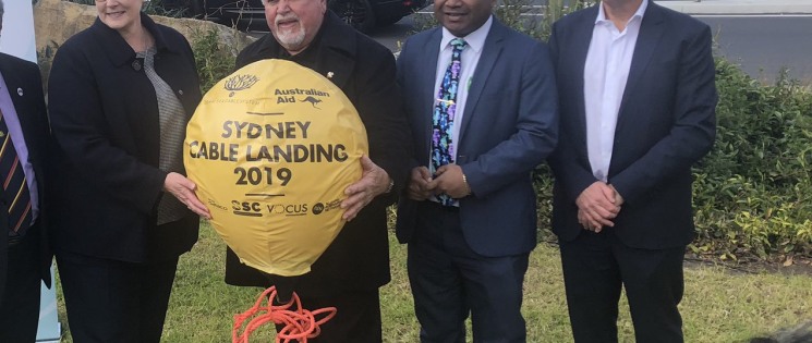 Coral Sea Cable lands in Sydney | RNZ News