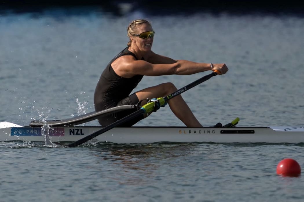 olympic single rowing boat