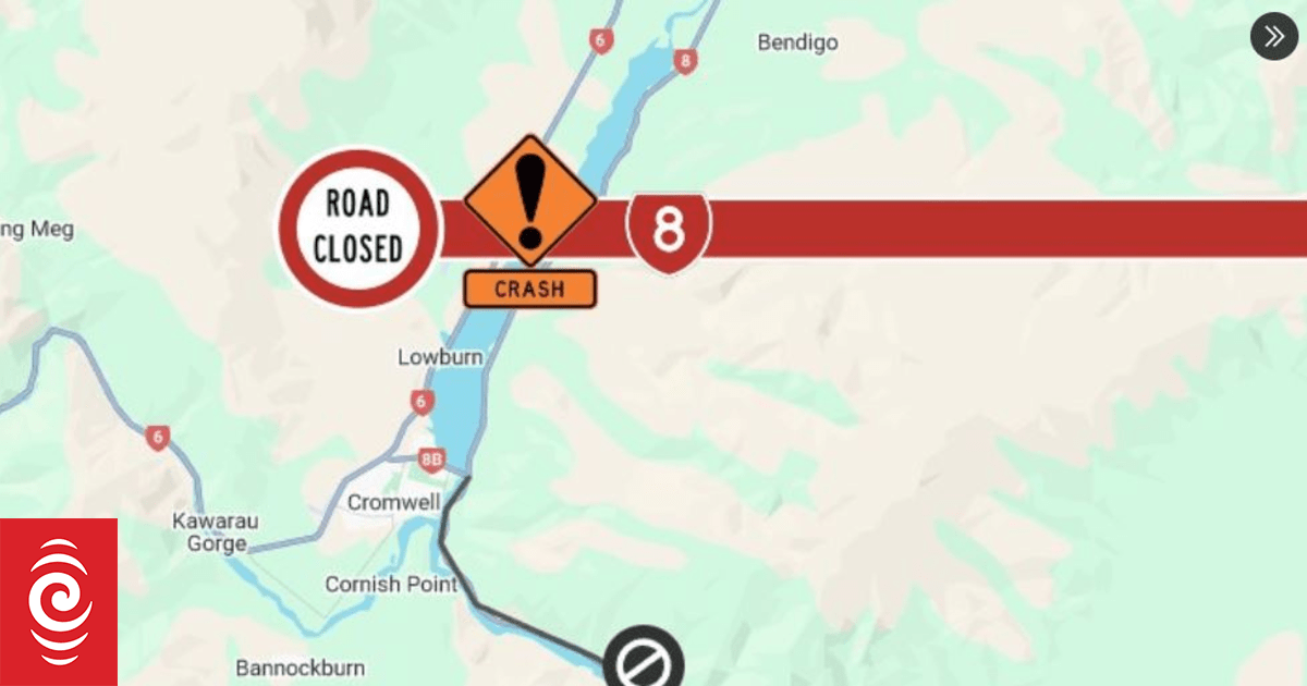 Serious crash closes State Highway 8 in central Otago | RNZ News