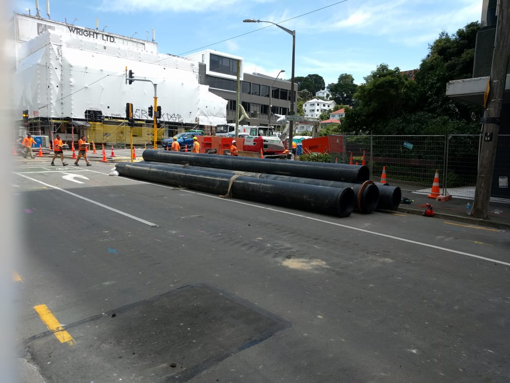 Sewage spill closes roads in central Wellington, installation of ...