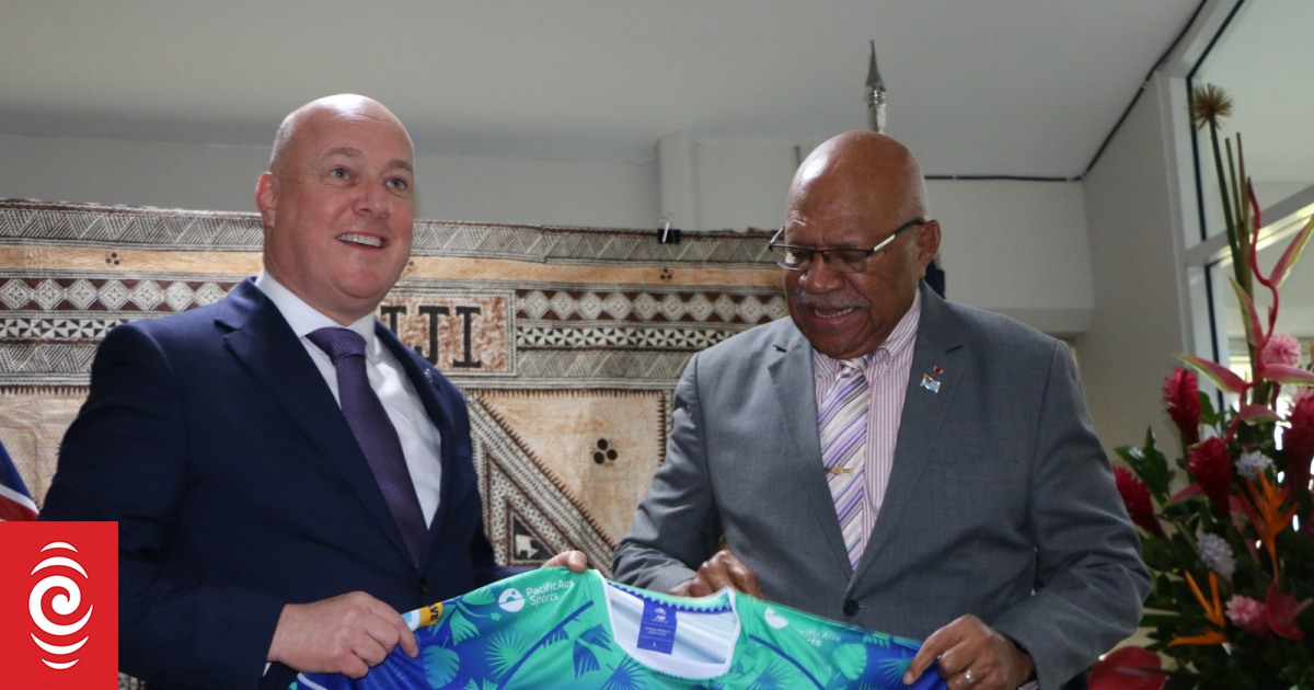 NZ leader makes big announcements on Fiji visit | RNZ
