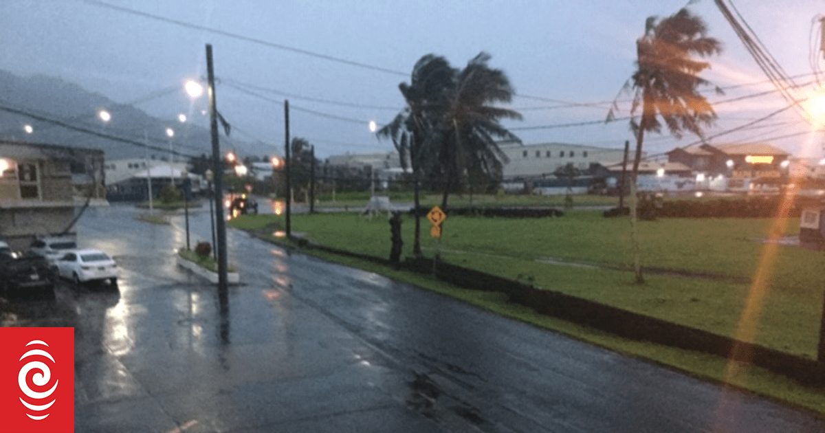 American Samoa escapes worst of Cyclone Wasi | RNZ News