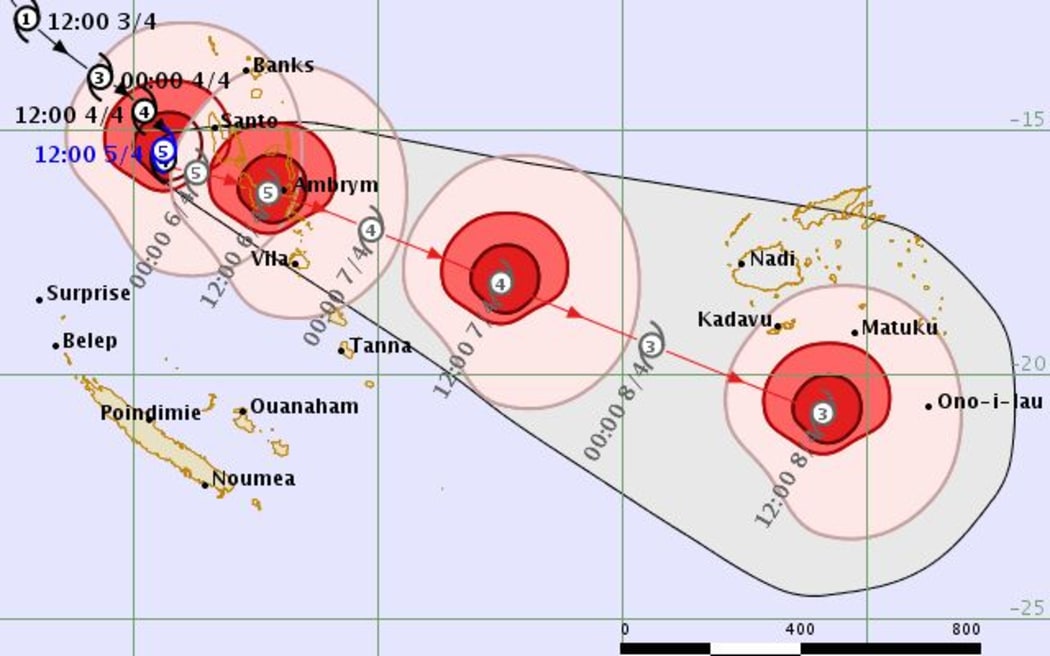 Cyclone Harold updates: Storm makes landfall on Vanuatu's Santo | RNZ News