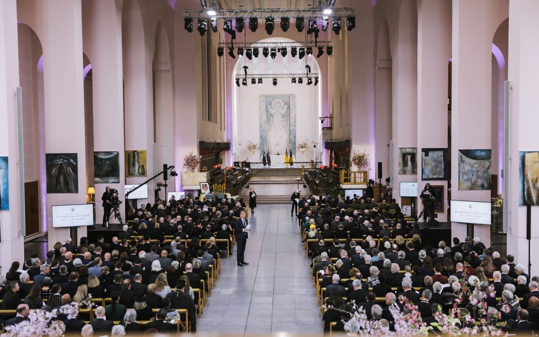 In photos: State memorial service for the Queen | RNZ News